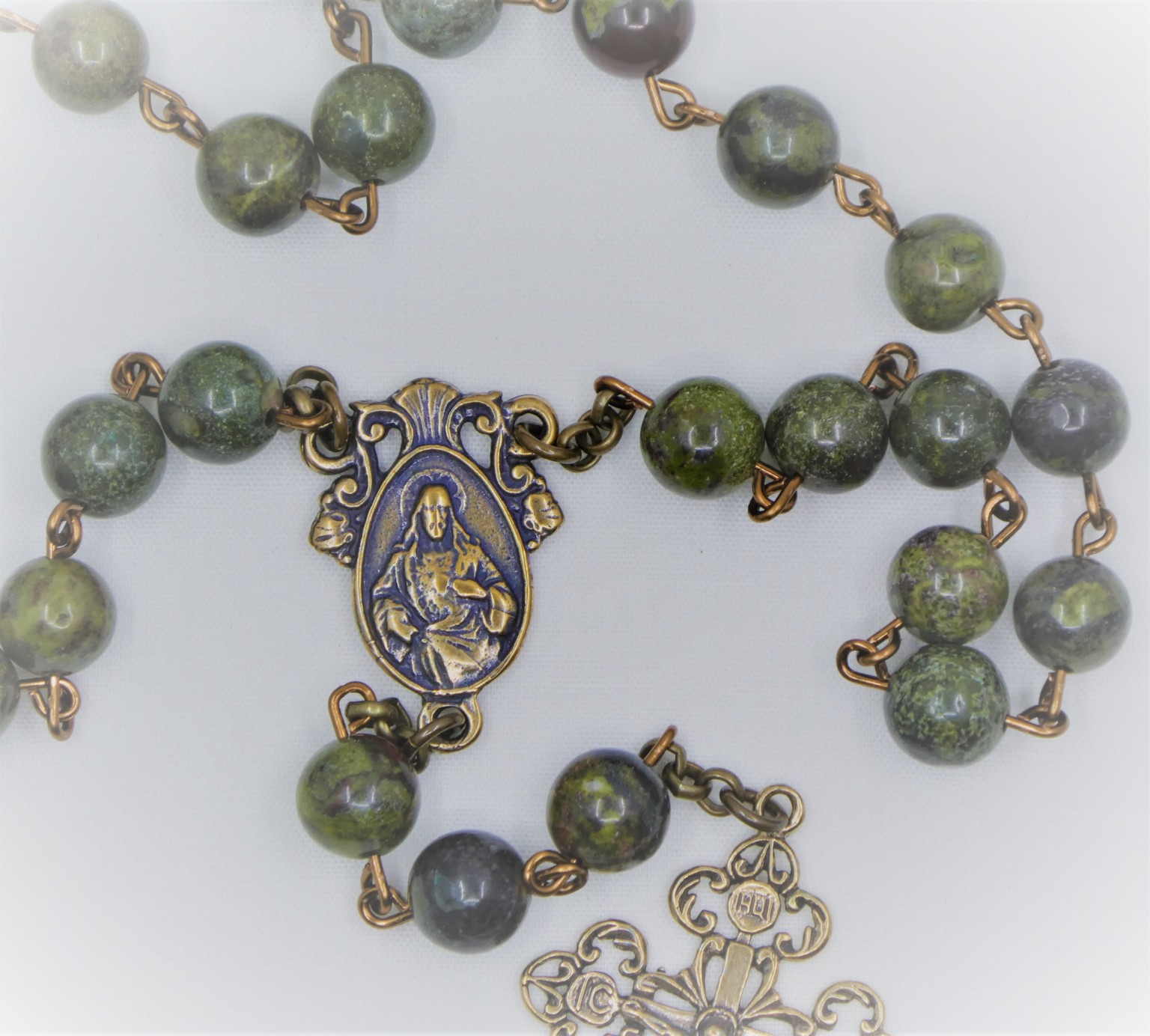 Bloodstone Jesus Prayer Beads | Joseph Sciambra