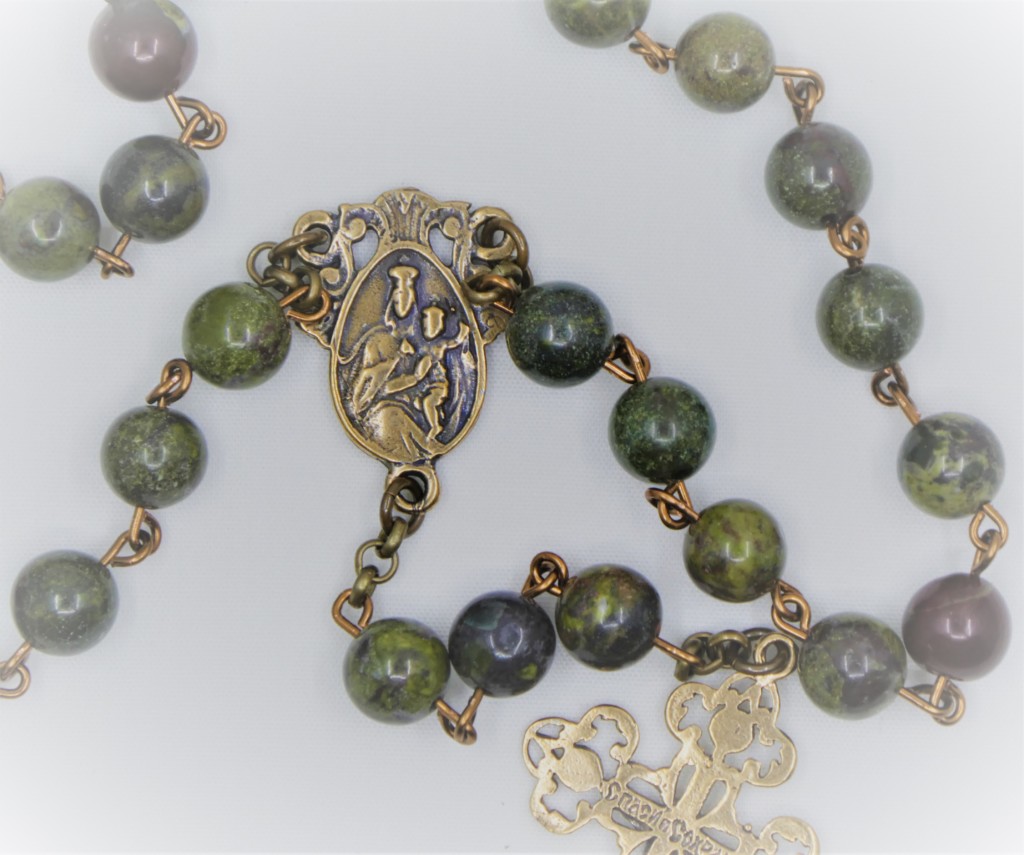 Bloodstone Jesus Prayer Beads | Joseph Sciambra