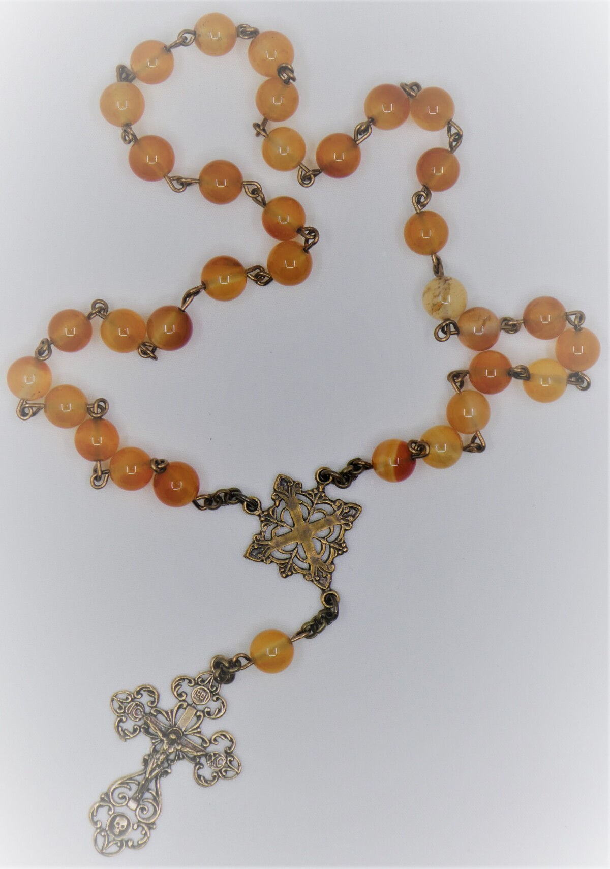Carnelian Jesus Prayer Beads | Joseph Sciambra